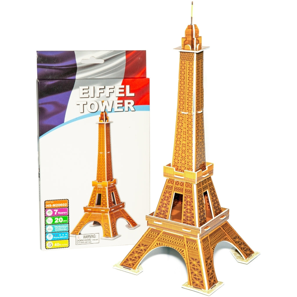 3D Puzzle - Eiffel Tower – Puzzlme.lb