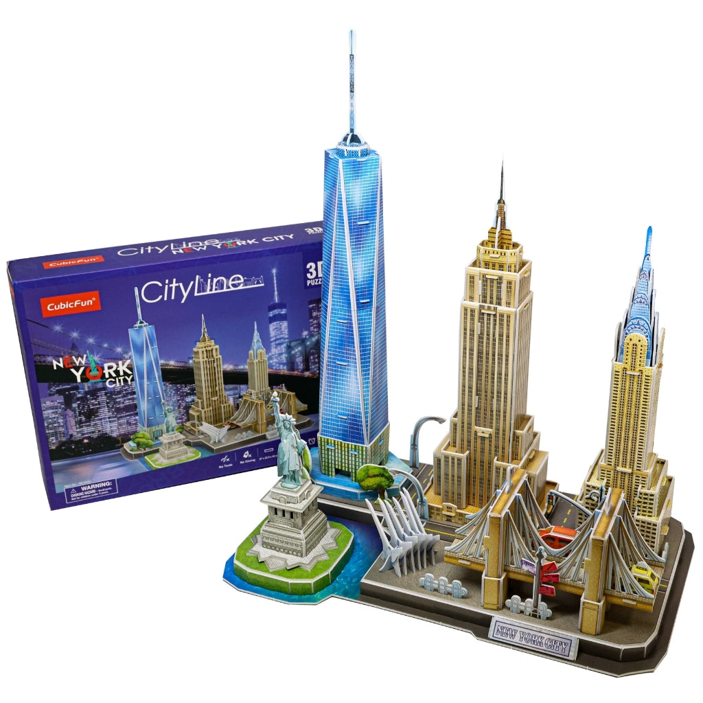 3D Puzzle - New York City Skyline – Puzzlme.lb