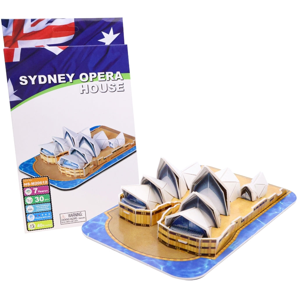 3D Puzzle - Sydney Opera House – Puzzlme.lb