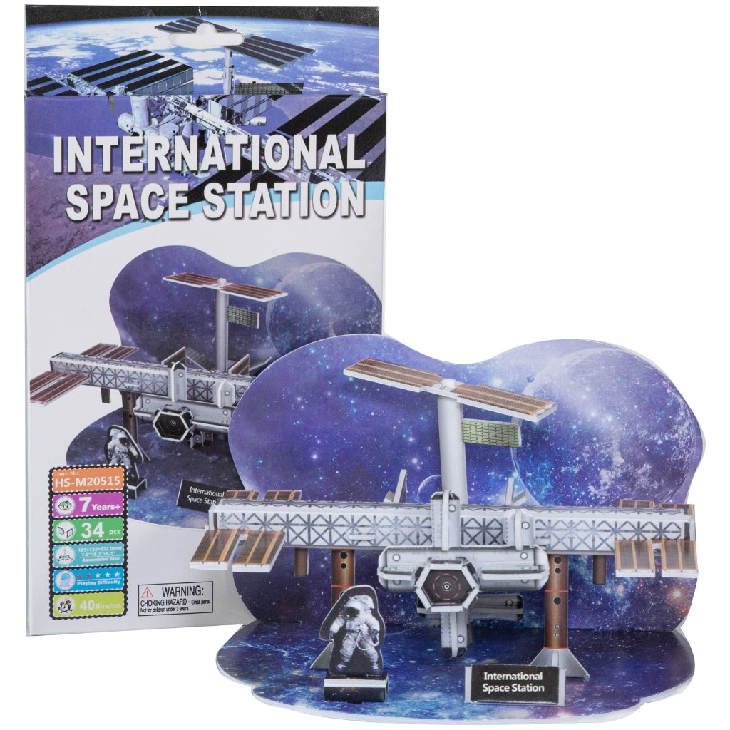 3D Puzzle - International Space Station – Puzzlme.lb