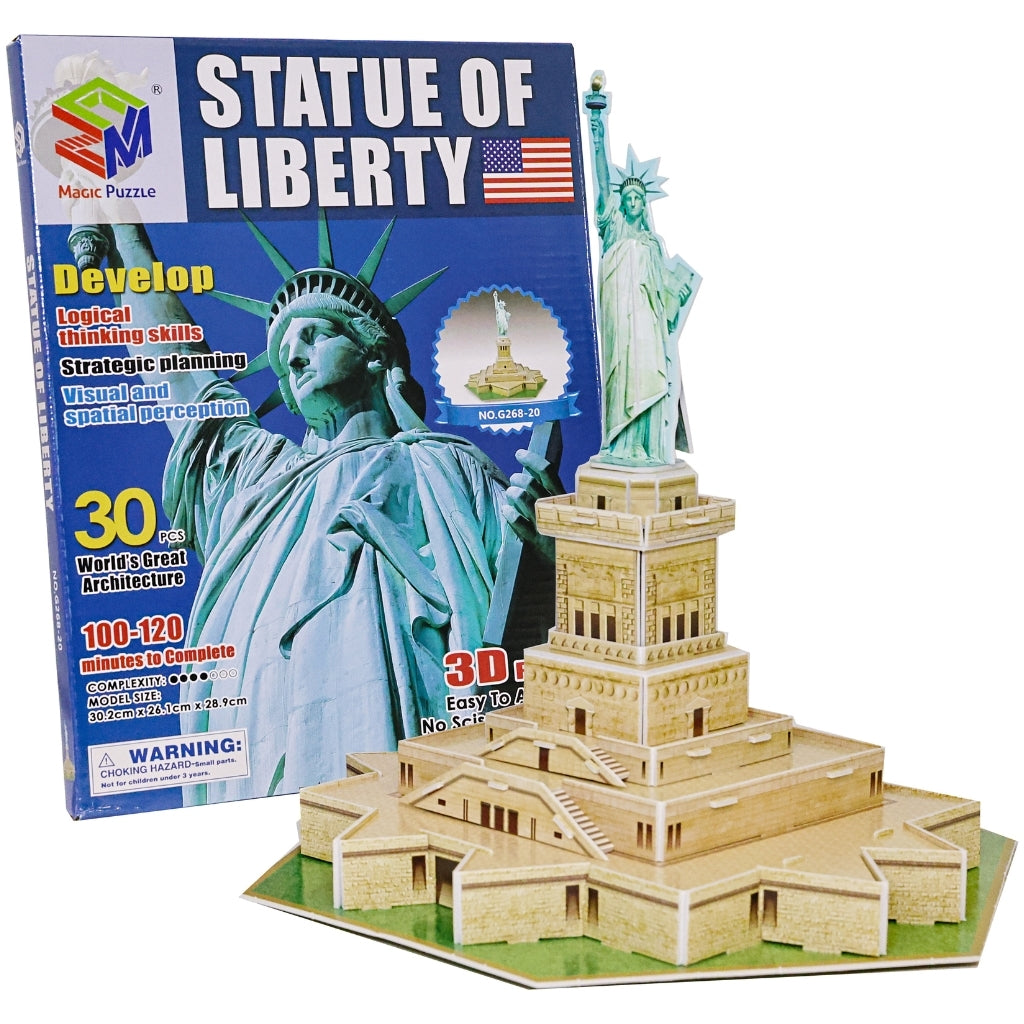 3D Puzzle - Statue Of Liberty – Puzzlme.lb